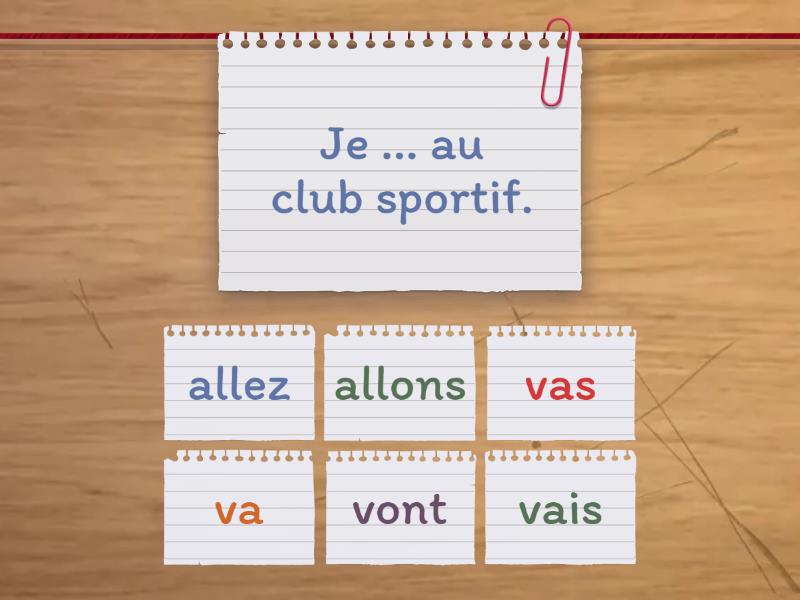 Aller - Find the match