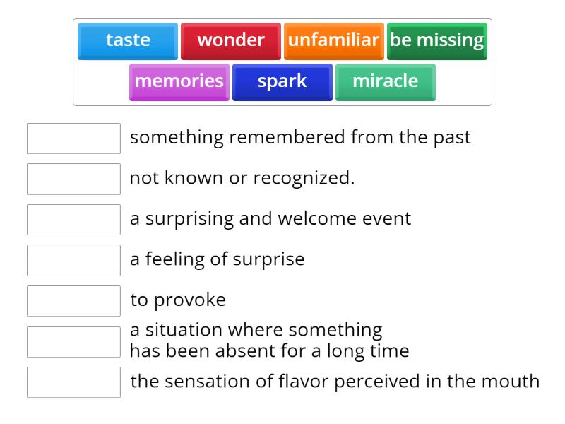 Find your wonder video - Match up