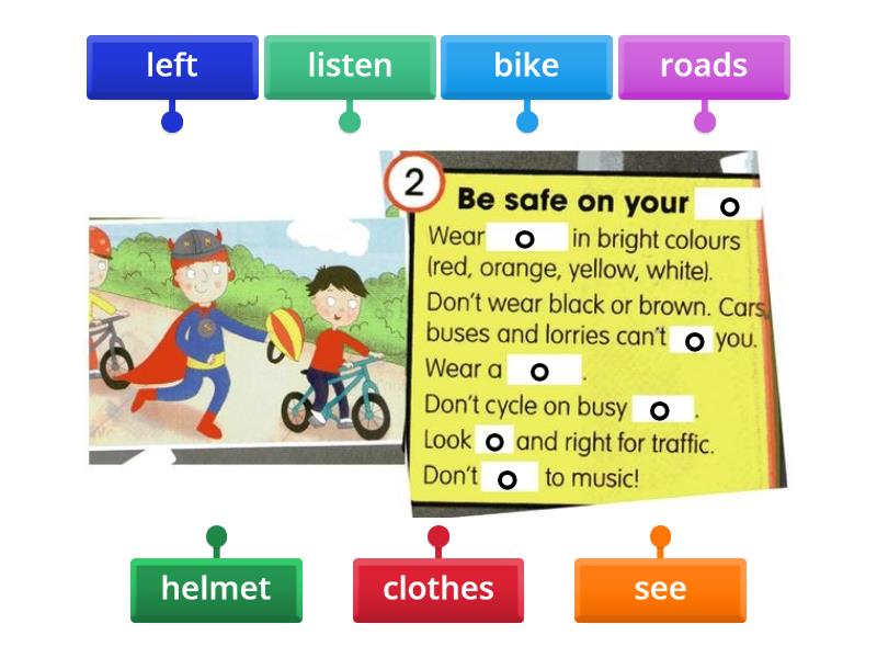 Unit 6.4 - Safety Sam - Labelled diagram