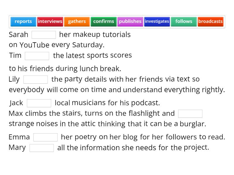 Insight A2+ Unit 9 - Complete the sentence
