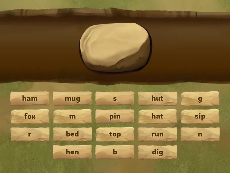 Phonics Blues - Find the match