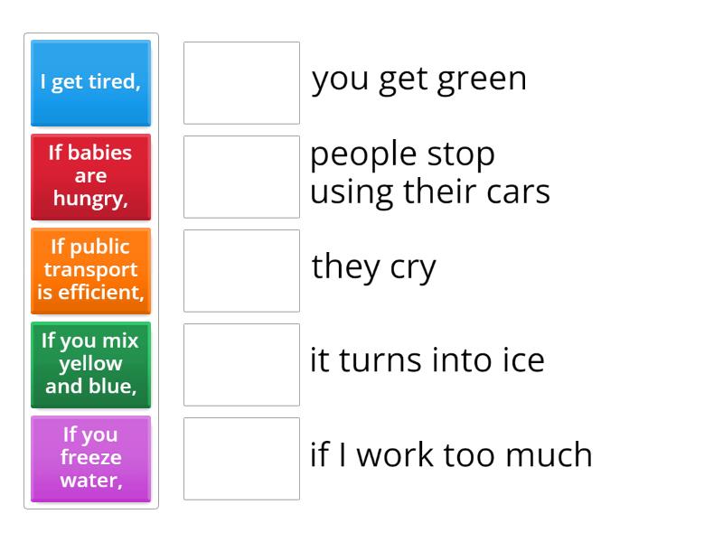 Zero Conditional - Une las parejas