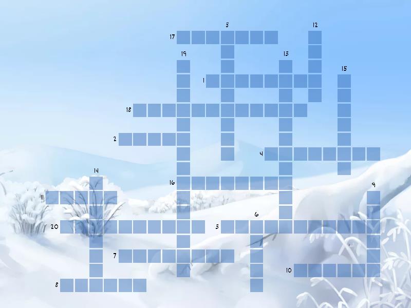 TTS BUMI DAN ANTARIKSA - Crossword