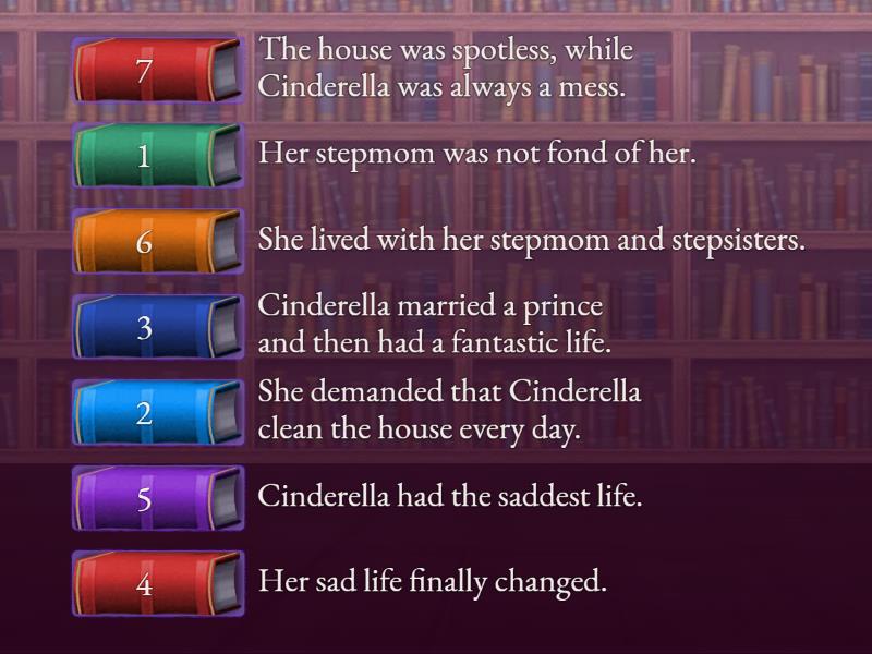 Story Scramble: Cinderella - Match up