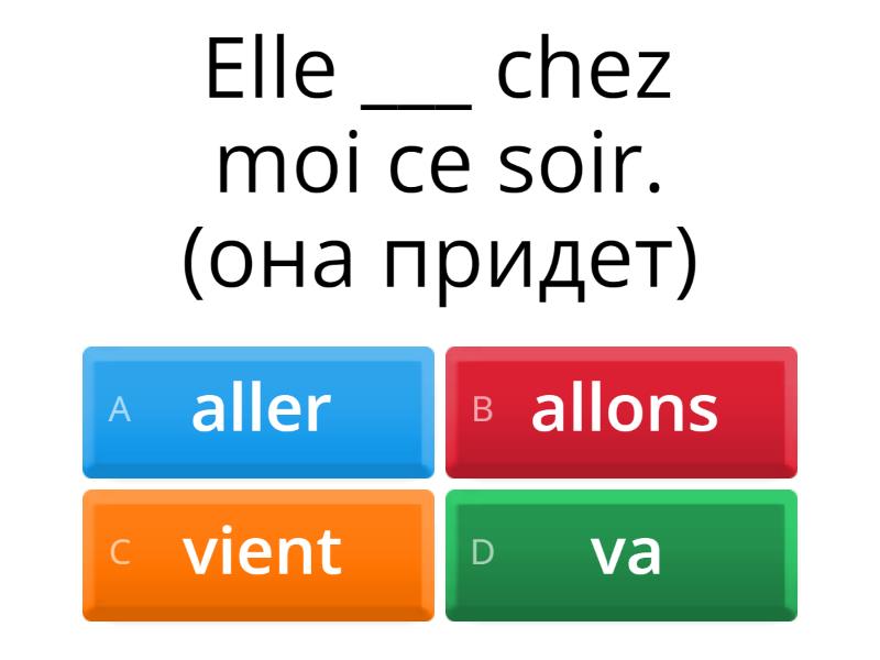 Aller ou Venir? - Quiz