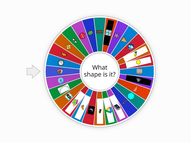 Shape Spinner - Spin the wheel