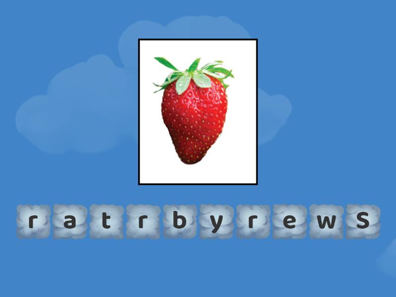 => FRUITS - Anagram