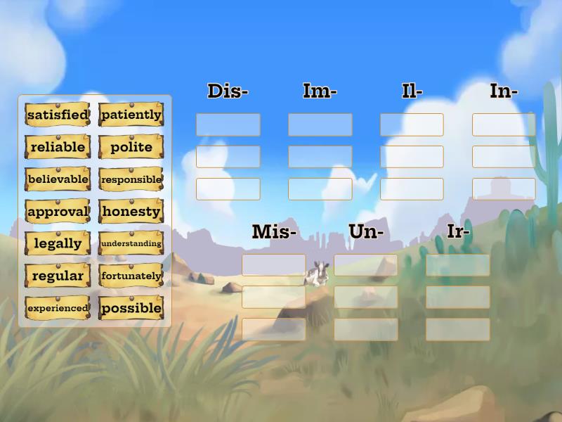 Prefixes - Group sort