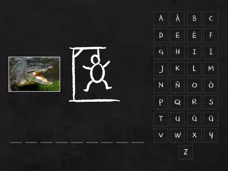 Guess the animal - Hangman