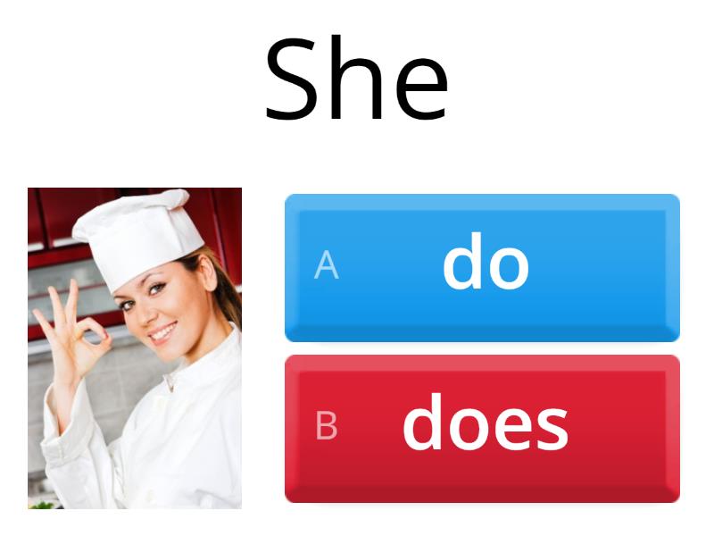 de Do and Does 1 - Cuestionario