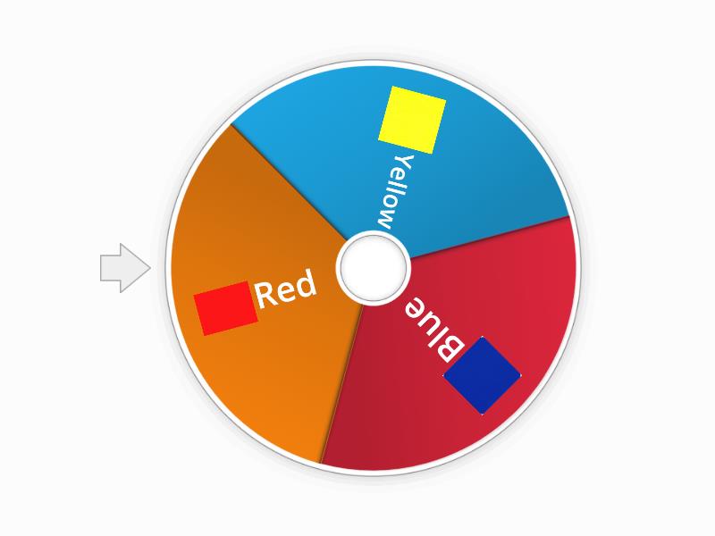 primary colors - Spin the wheel