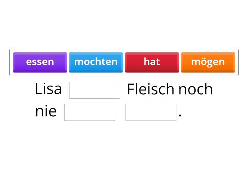 B2.1 Modalverben im Perfekt - Complete the sentence