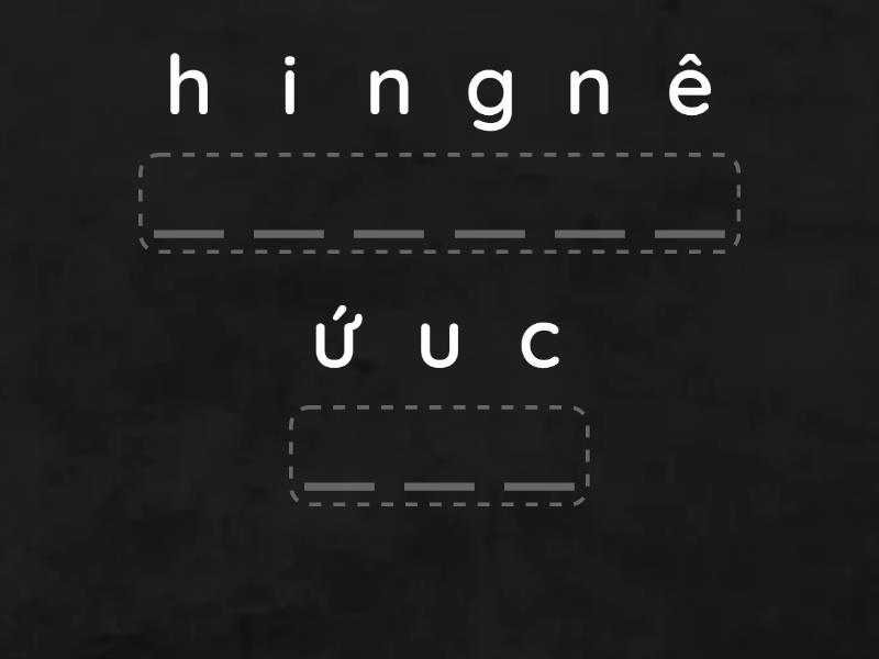 job interview - Anagram