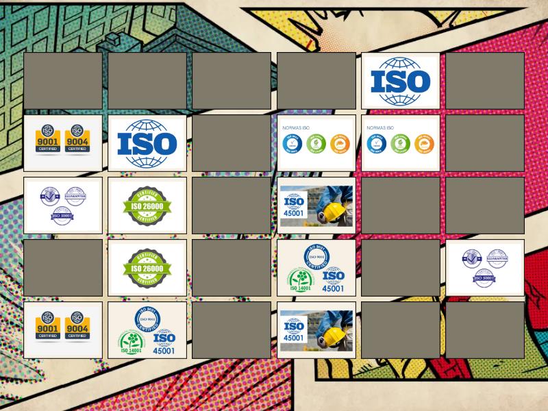 Normas ISO - Matching pairs