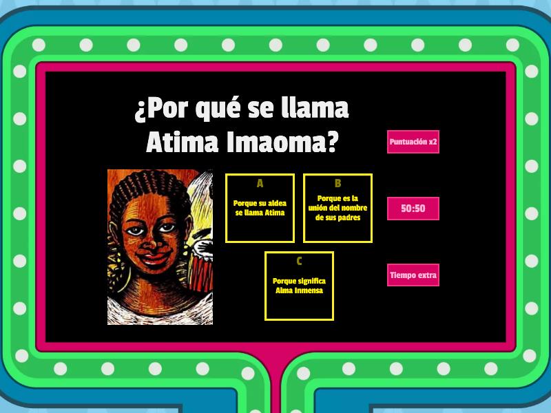 EL ESPEJO AFRICANO: 1era Parte - Gameshow quiz