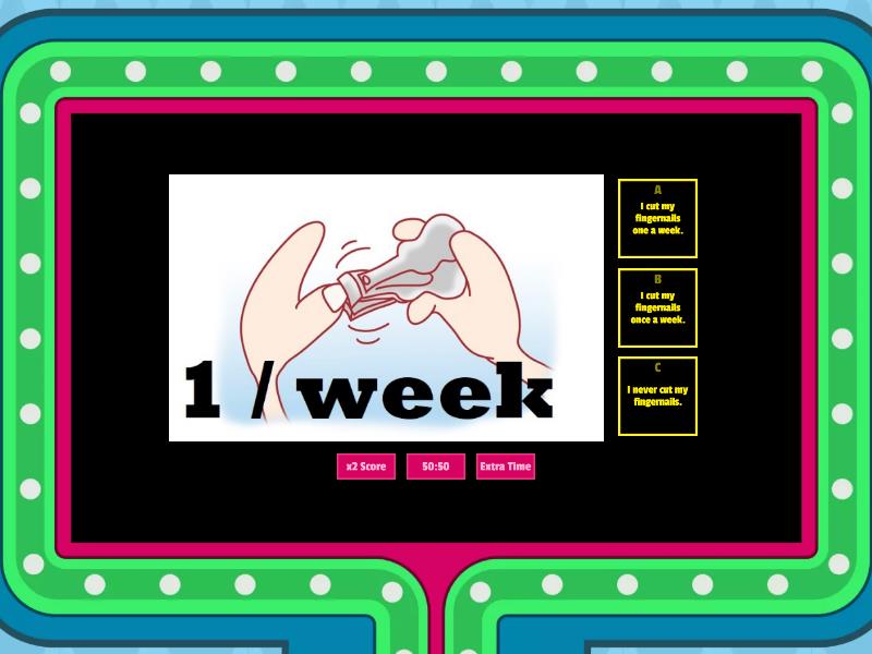 4B Ch6 Sentence structure - Gameshow quiz