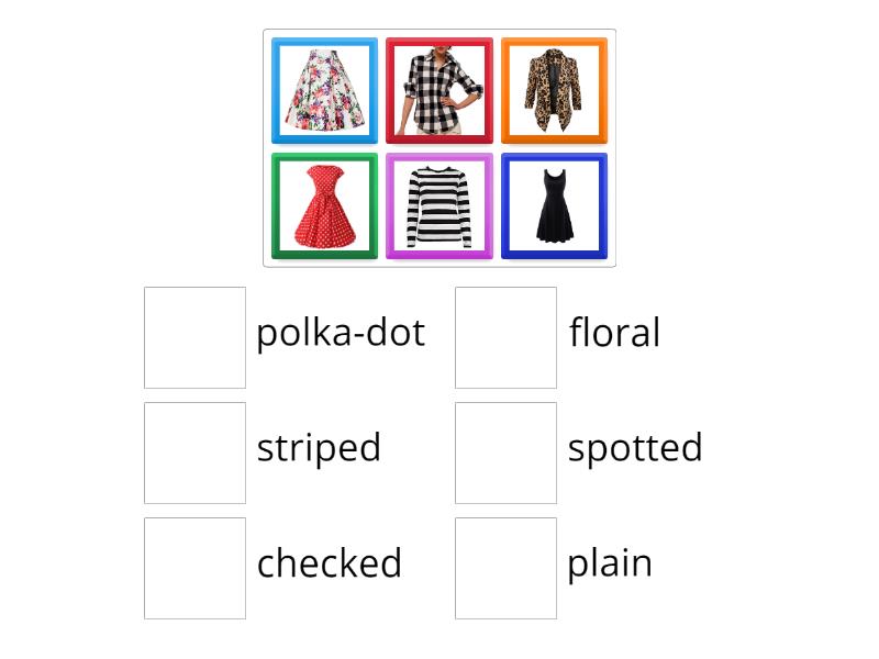 Clothes patterns - Match up