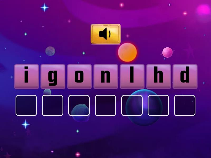 Doing words - Anagram