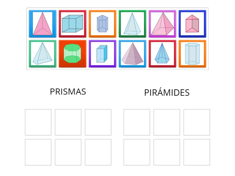 PRISMA O PIRAMIDE - Group sort