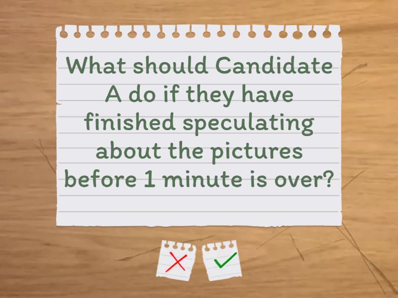 CAE Speaking Part 2: questions - Flash cards