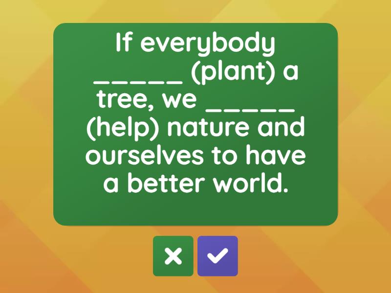 FIRST CONDITIONAL - Flash cards