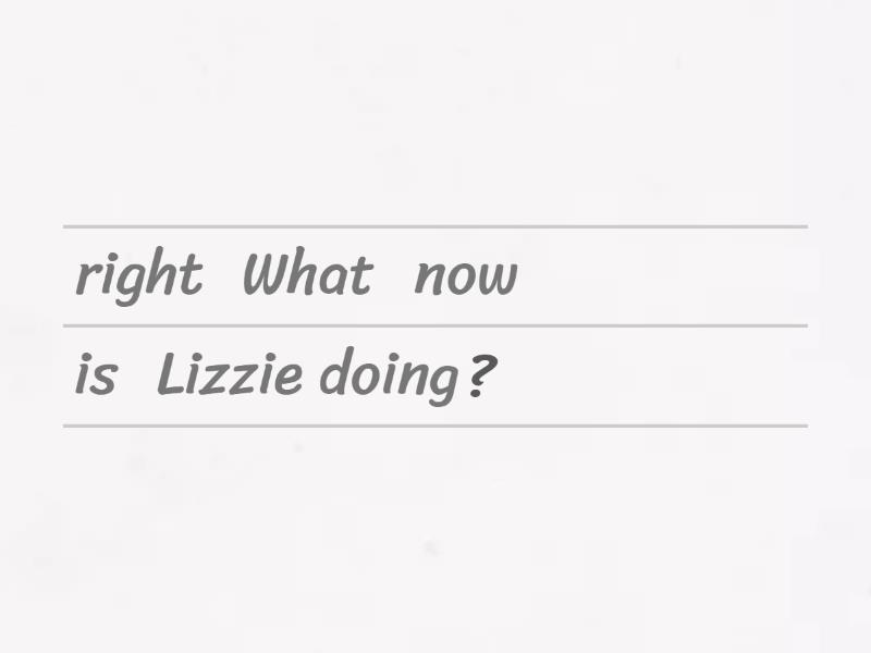 Spotlight 6 progress check 5 - Unjumble