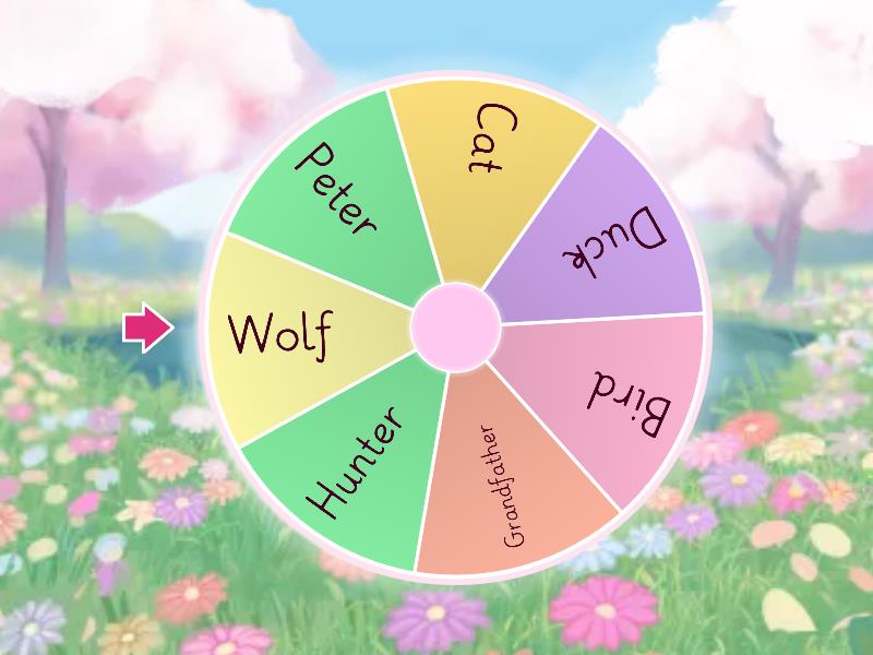 Wheel of Characters (from 'Peter and the Wolf') - Roleta aleatória