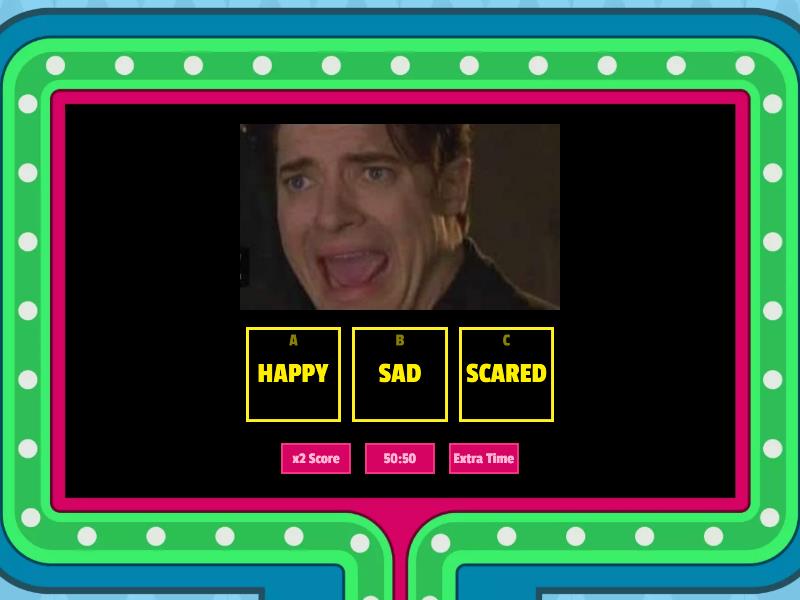 Guess the feelings! - Gameshow quiz