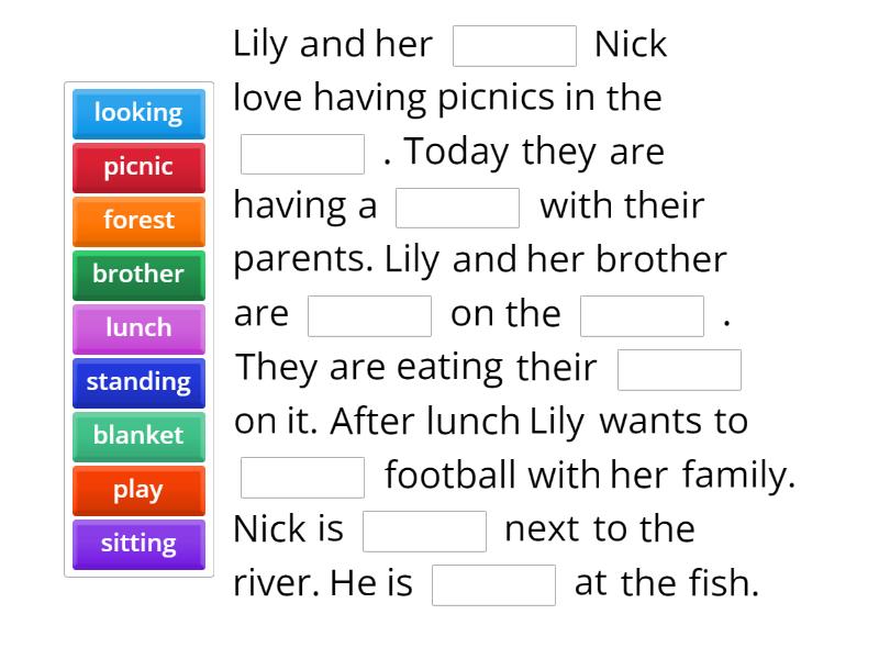 Countryside - Complete the sentence