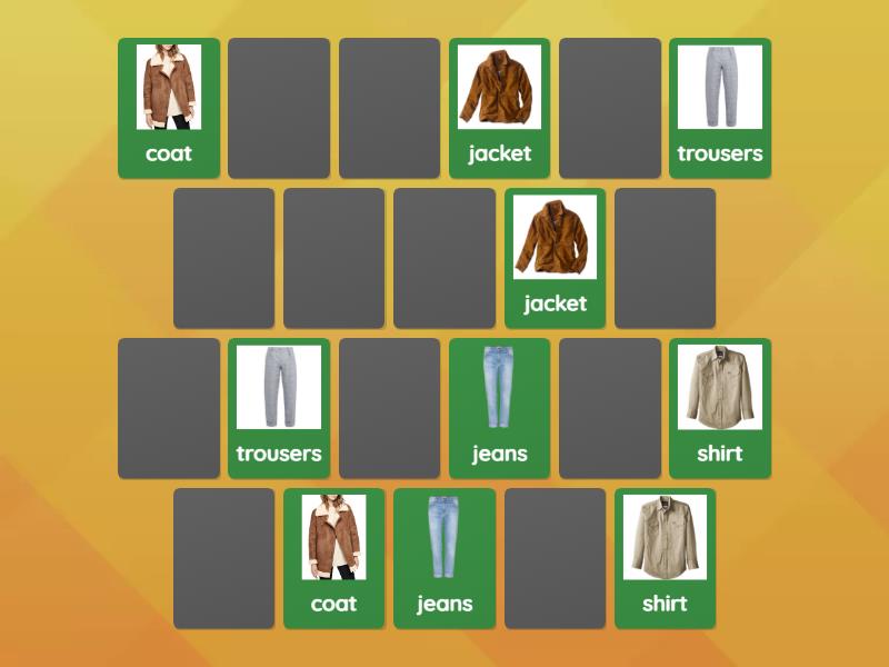 Review. Present Continuous. - Matching pairs