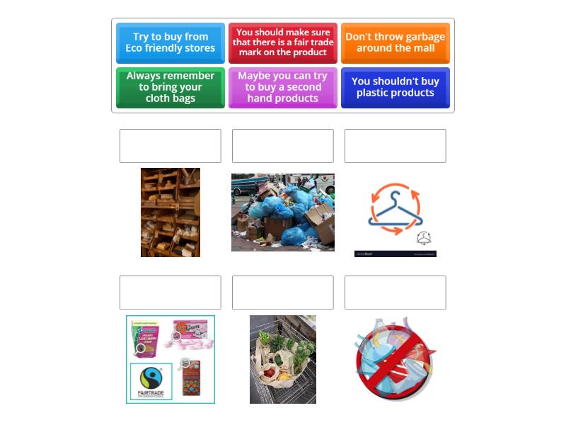 Saving our planet - Match up
