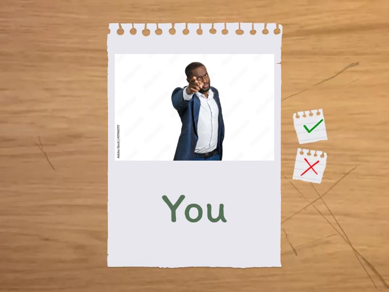 Personal Pronouns - Flashcards - Flash cards