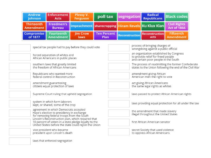 Module 2 Reconstruction - Match up