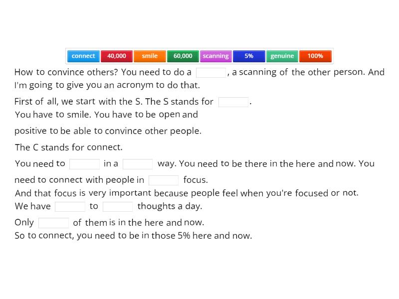 How To Convince Others - Power of Persuasion - Довршавање реченице