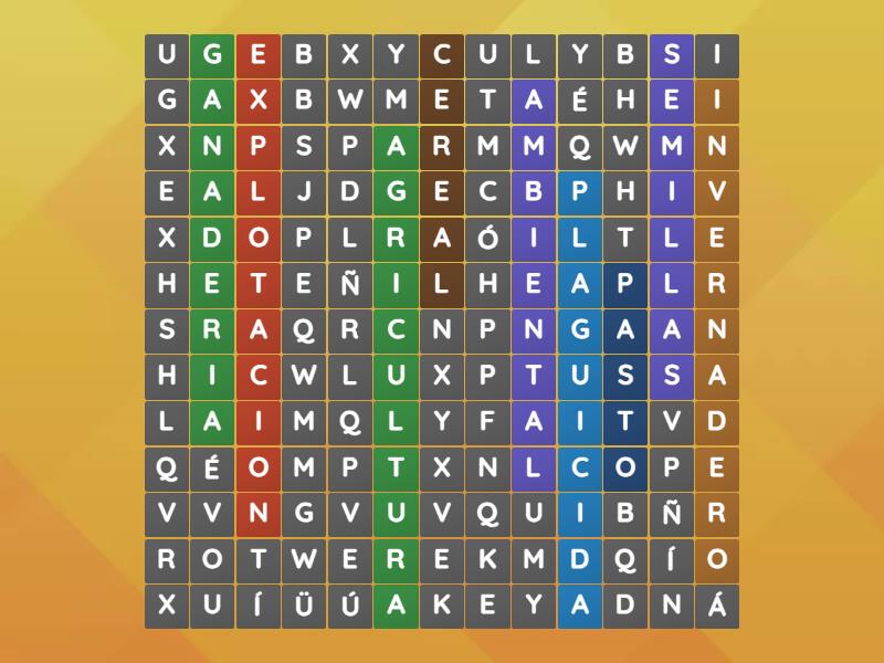 SOPA DE LETRAS SOBRE AGRICULTURA - Wordsearch
