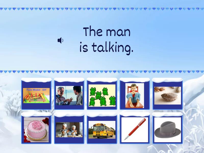 Simple sentences 2 - Find the match