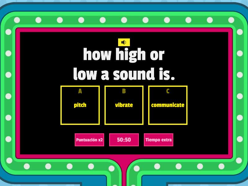Science Review 1st Grade - Gameshow quiz