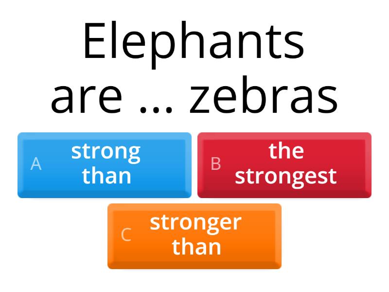 ACPB-B05- Comparatives and superlatives - Quiz