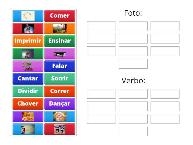 Classes de Palavras-Regras Gramaticais - Group sort