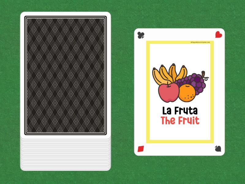 Spring Bilingual Loteria Bingo Cards - Random cards