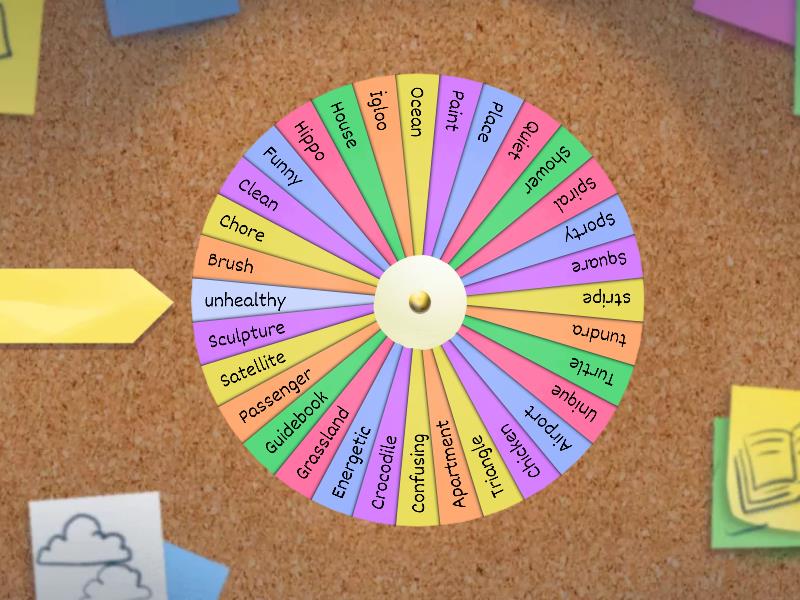Spelling Bee 3 - Random wheel
