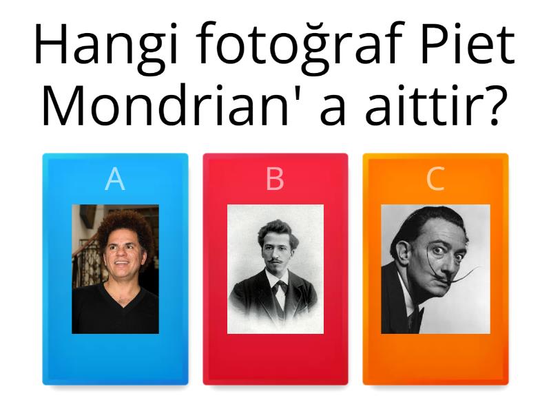 PİET MONDRİAN - Quiz