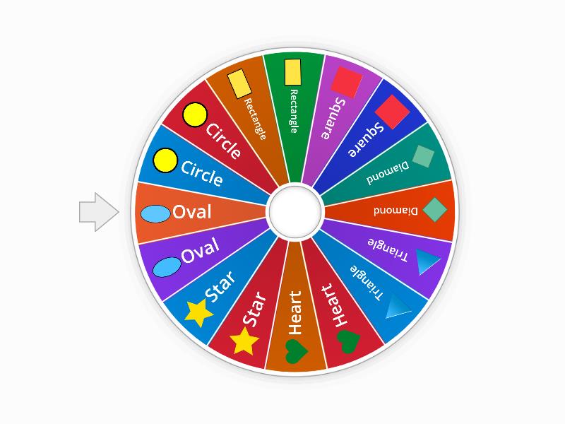 SHAPE ROULETTE - Spin the wheel