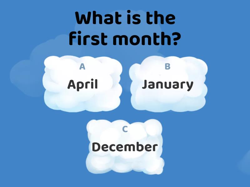 Months - Quiz
