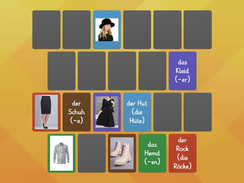 Kleidung - Matching pairs