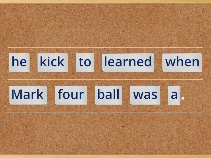 Simple Past - When Clauses Practice - Unjumble