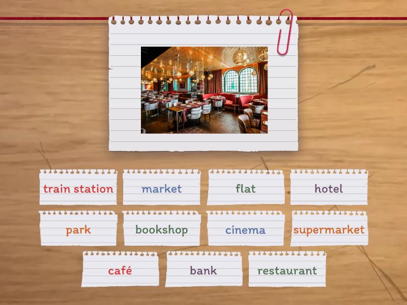 Roadmap A1 Unit 3A Places in town - Cada oveja con su pareja