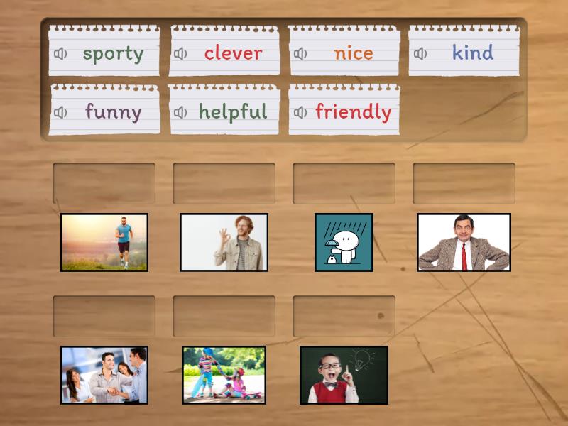 Gg1 Unit 4.5 Adjectives - Match up