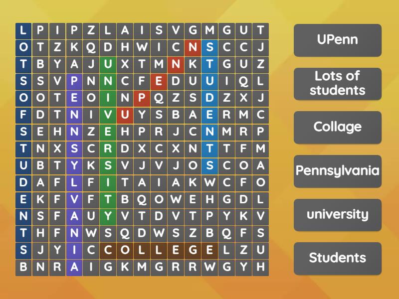 UPenn - Wordsearch