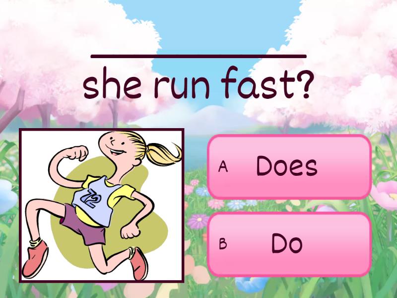 Do/Does - Simple present - Quiz